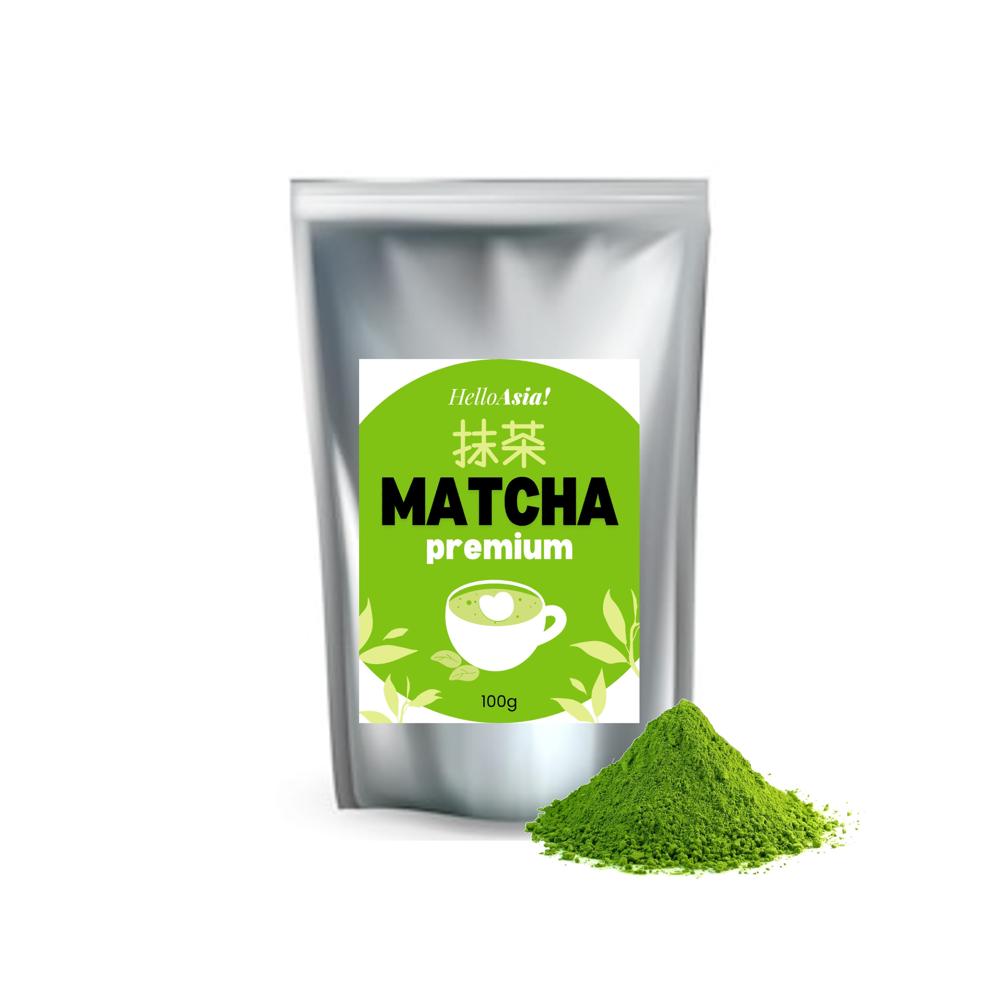 Pure Matcha Powder (Premium Grade) 100g – HelloAsia!
