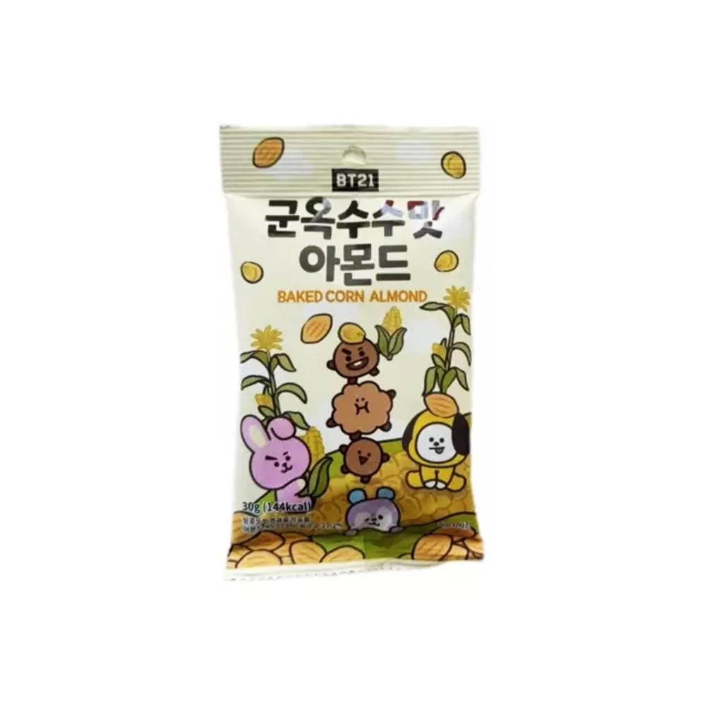 BT21 Almond Snack (Baked Corn) 30g – HelloAsia!