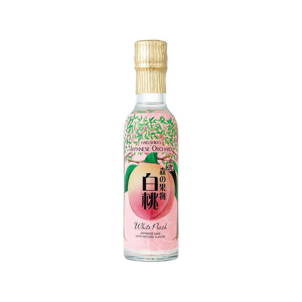 Hakushika Japanese Orchard Flavored Junmai Sake (White Peach) 10% Alc ...